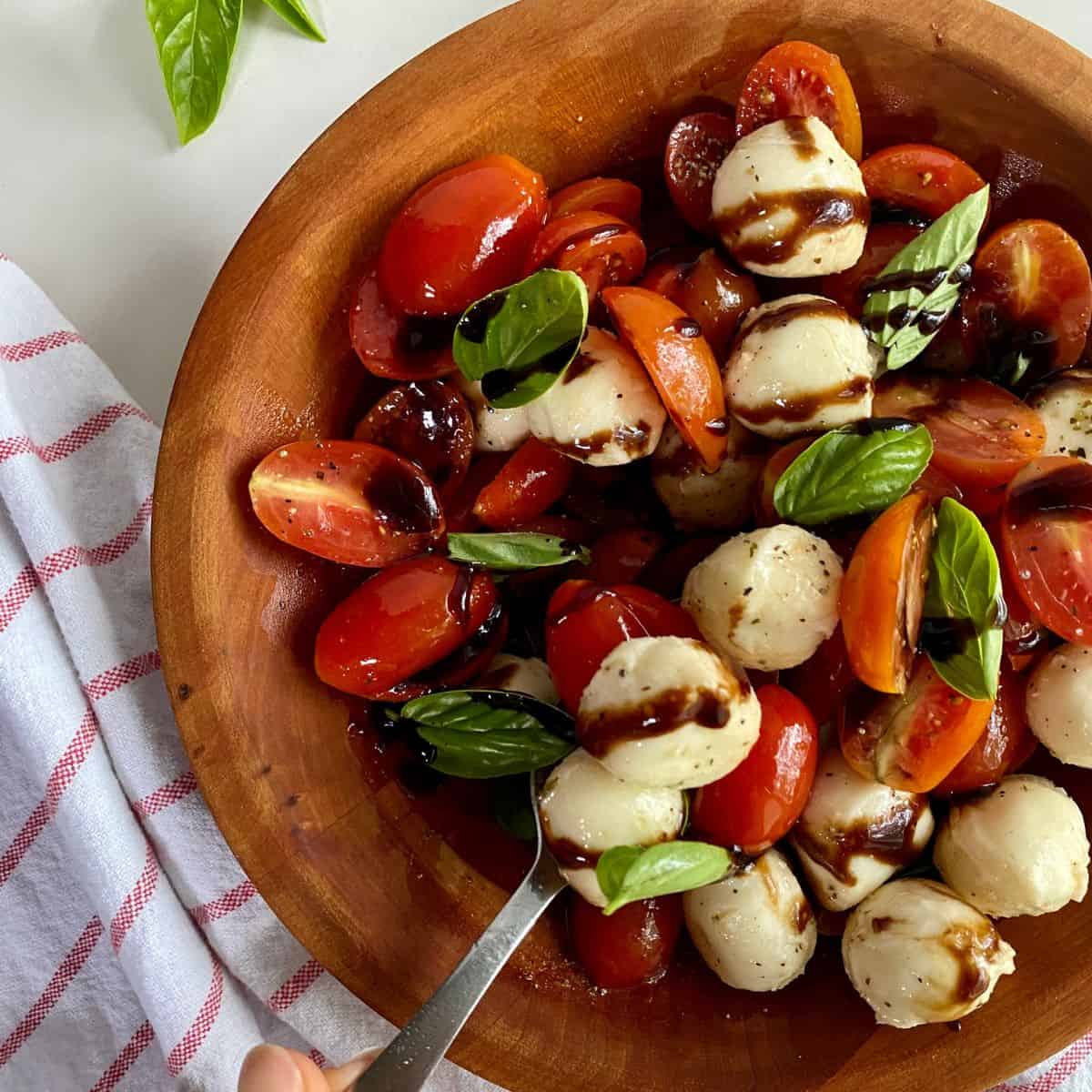 Bocconcini Tomato Salad - Healthy Mom Healthy Family