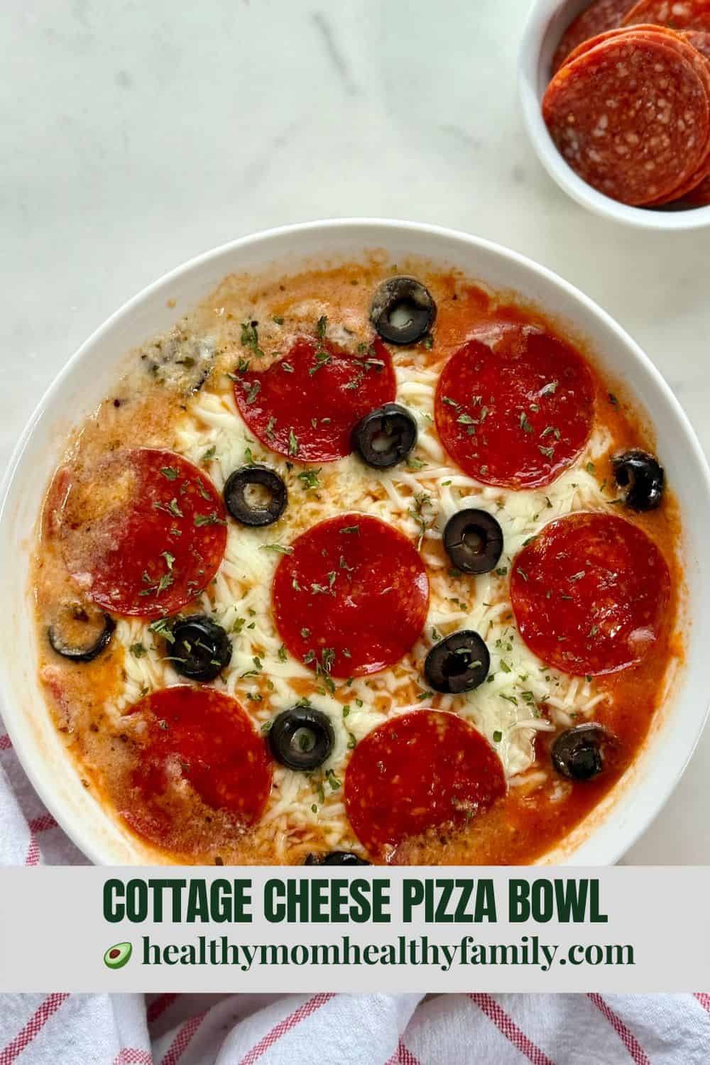 Savory Cottage Cheese Bowl - Healthy Mom Healthy Family